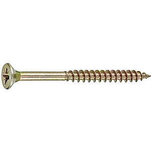 CONNEX B30112 Uni. Screw PZ 4,5x60 per Bucket, Gold, 4,5 x 60 mm (260 Stück)