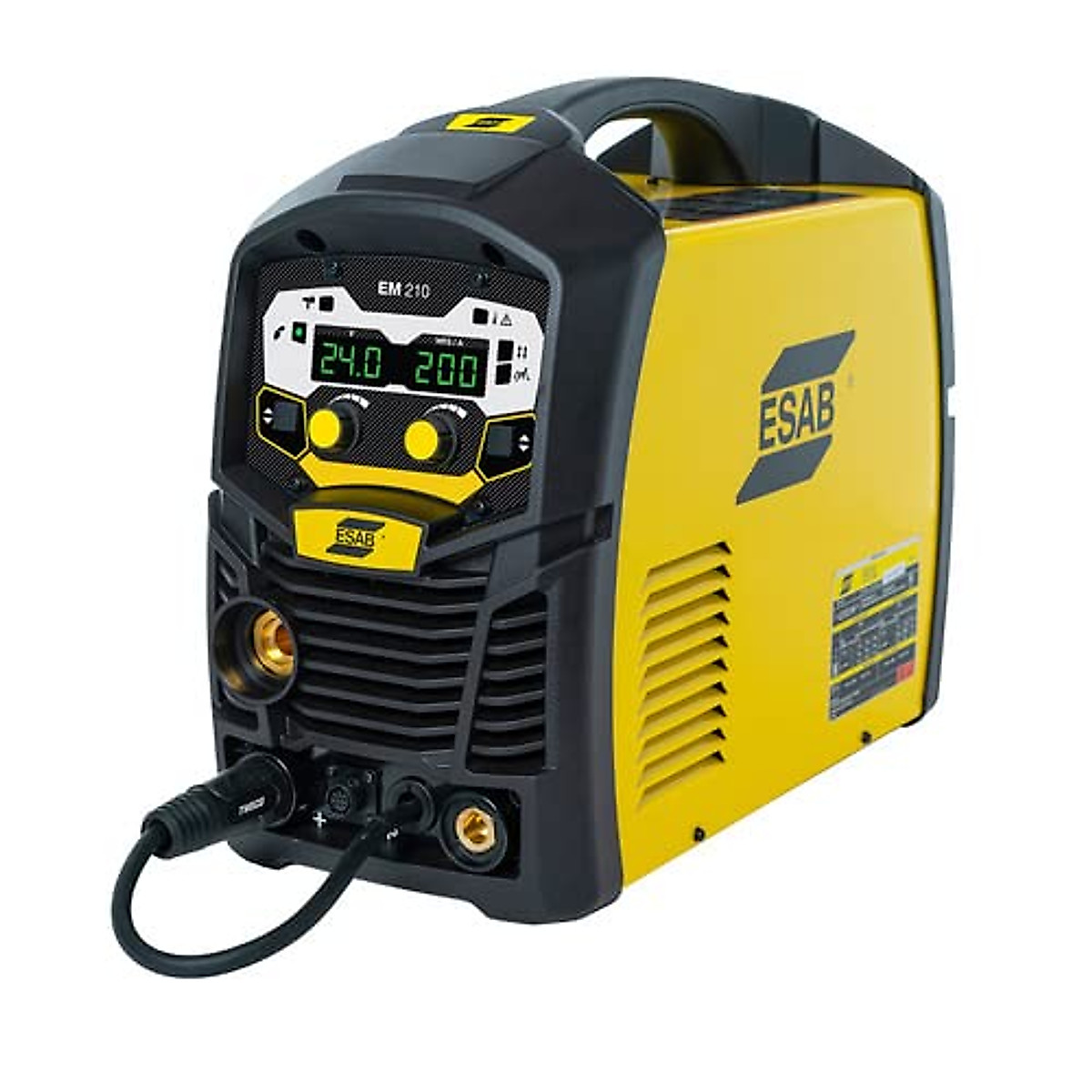 ESAB EMP 210 Flux-Core/MIG Multi-Process Welder — 120V/130V, 10A–200A Output, Model# 0700503200