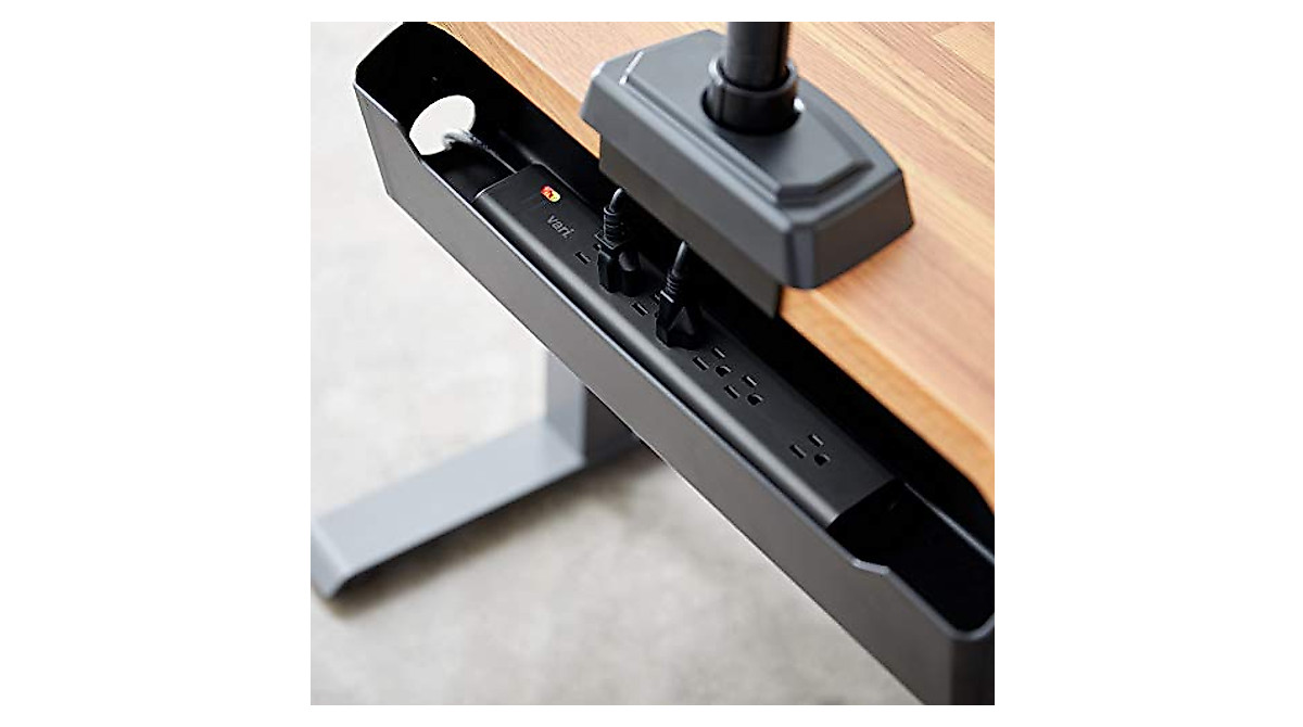 Vari Power Strip: 8-Foot Cord, 7 Outlets & Surge Protector