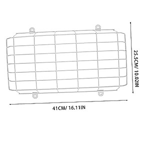 PHENOFICE Exit Light Commercial Emergency Exit Sign Light Wire Guard Cage Stopper Fixture LED Exit Sign Signs Outdoor Wall-mounted Exit Sign Wire Cove Gaurd Signal The Wire Tinsel White Iron