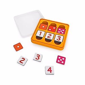 Osmo-Genius Numbers for iPhone, iPad & Fire Tablet - Ages 6-10 - Math Equations (Counting,Addition,Subtraction & Multiplication) Educational Learning Games - STEM Toy-Boy & Girl (Osmo Base Required)