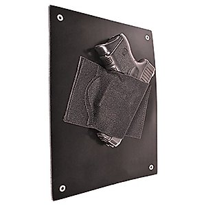 Bluestone Safety Under The Desk Holster| Bedside Holster| Wall Mounted Tactical Gun Holster| Under The Desk Pistol Gun Holder| Fits Nearly Any Handgun