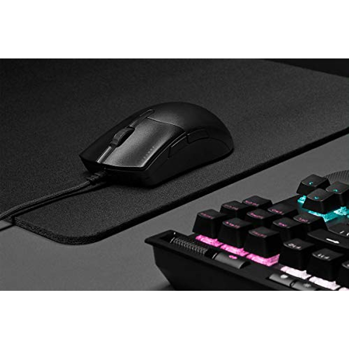 Corsair Sabre PRO Champion Series Gaming Mouse - Ergonomic Shape for Esports and Competitive Play - Ultra-Lightweight 69g - Flexible Paracord Cable QUICKSTRIKE Buttons with Zero Gap