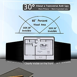 USICOOR for iPad Air 5 4 10.9 inch pro 11 inch Removable Magnetic Privacy Screen Protector Removable and Reusable Removable Magnetic privacy screen protector compatible with iPad Air 4 10.9″ &