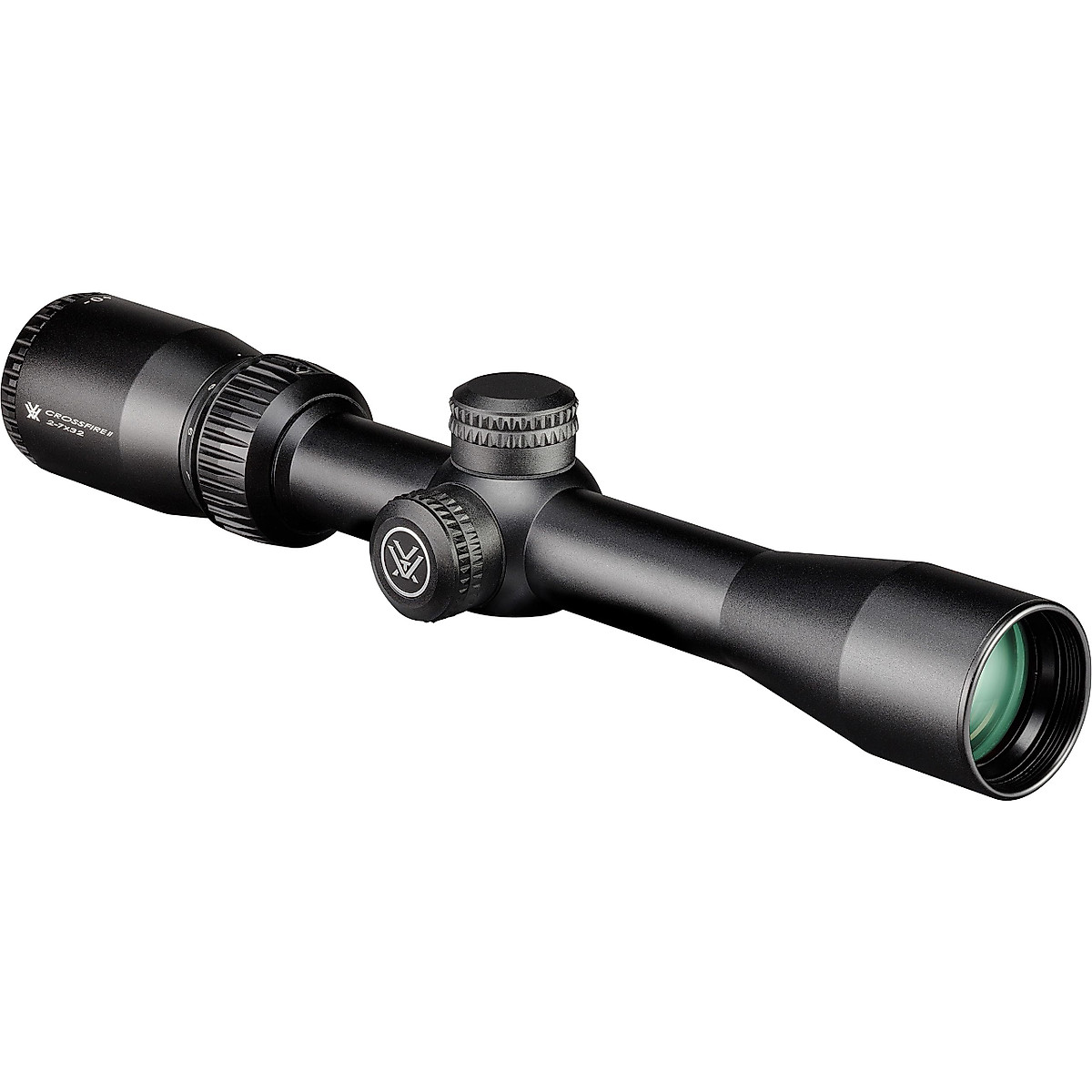 Vortex Optics Crossfire II 2-7x32 Rimfire, Second Focal Plane, 1-inch Tube Riflescope - V-Plex Reticle