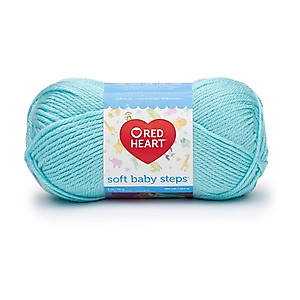 Red Heart Soft Baby Steps Yarn (3-Pack) Aqua E746-9505