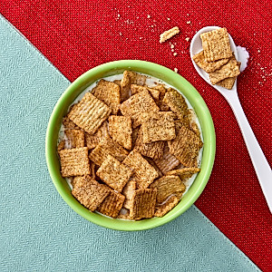 Original Cinnamon Toast Crunch Breakfast Cereal, 4 Pack 8 OZ Cereal Cup