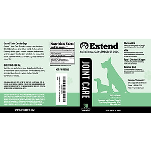 Extend - Joint Care and Probiotic for Dogs. Combo Special!