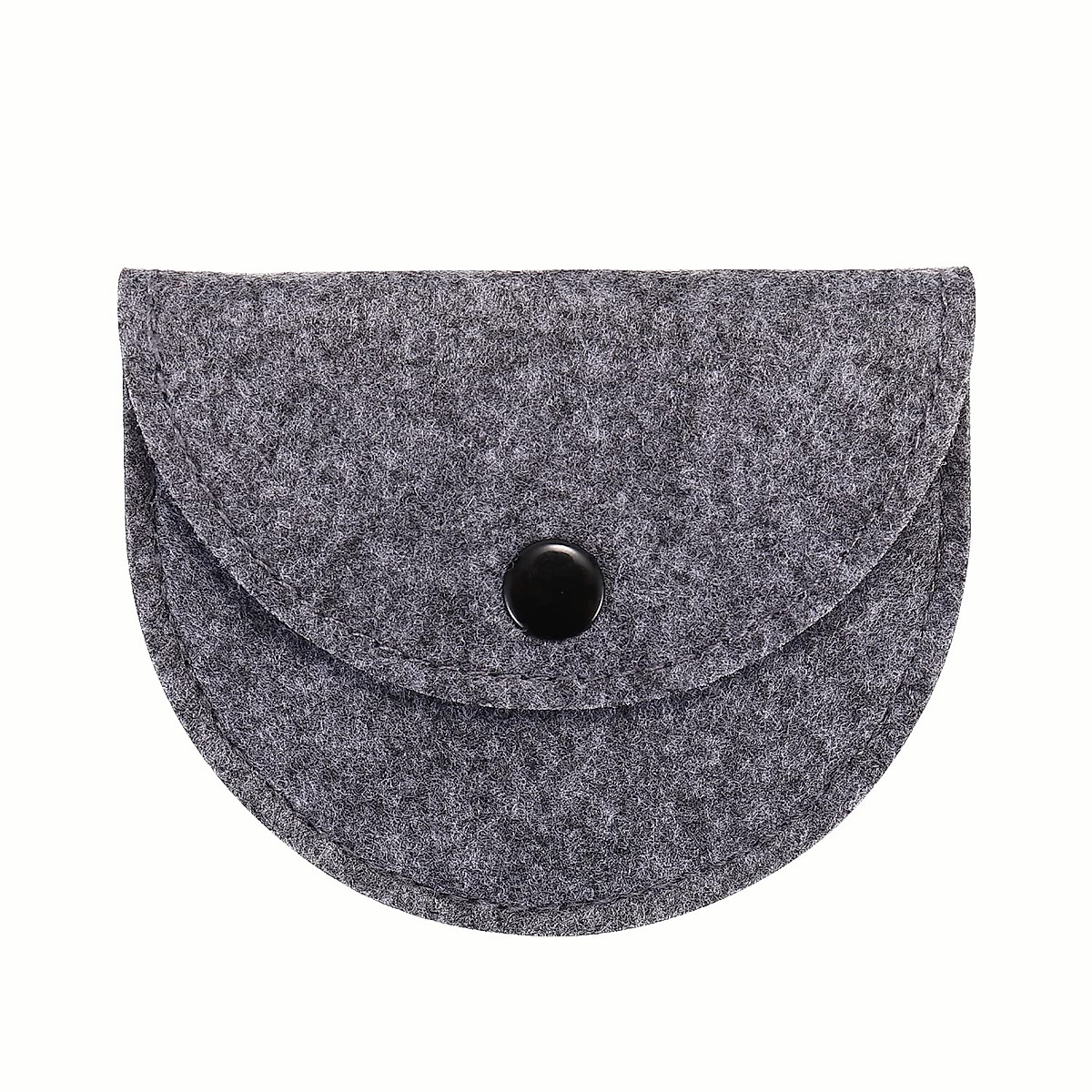 Felt Ukulele Picks,10 Piece Felt Heart Shape Pick for Ukulele Guitar Bass with pick holder case (Multiple colors 10 PCS)