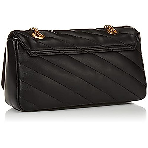 The Drop Women's Koko Quilted Flap Bag, Black, One Size