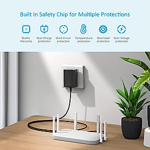 Belker 5V 2A 1.5A 1A AC Adapter Wall Charger Power Adapter Supply for TV Box Tablet Router More 5V Devices