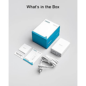 Anker USB C 120W, 547 Charger, PowerPort III 4-Port Charging Station for MacBook Pro/Air, iPhone 13/13 Mini / 13 Pro / 13 Pro Max / 12, Galaxy, Pixel 4/3, iPad, iPad Mini, and More