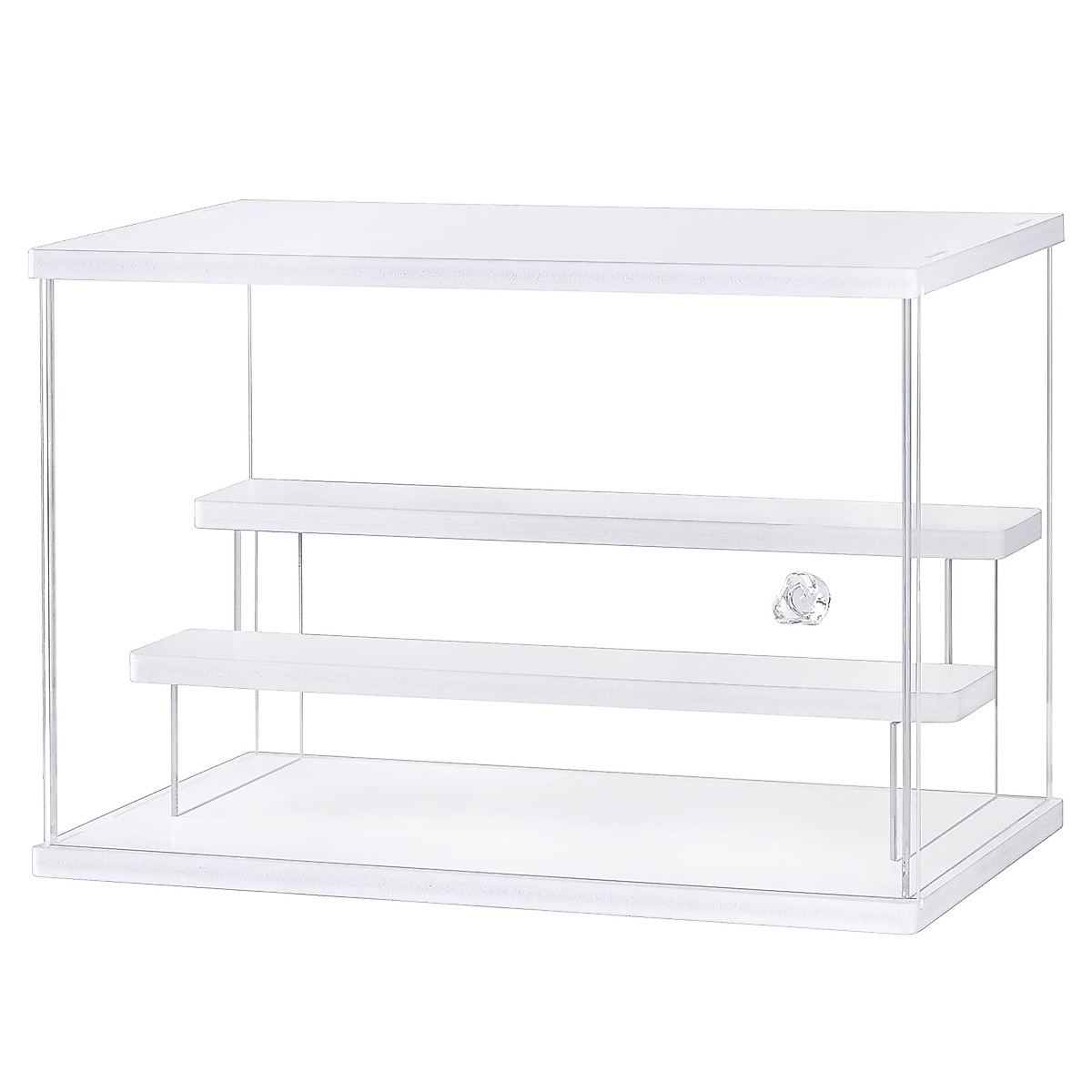 LileZbox Acrylic Display Case, Display Box, Versatile Collectibles Display Showcase for Action Figures Toys,1 Pack