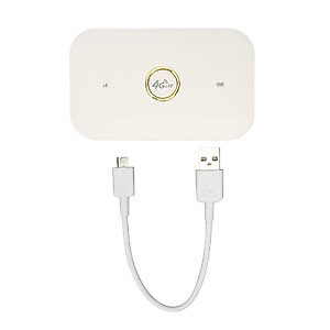 Mobile Hotspot, 150Mbps 4G LTE Router, Connect Up to 12 Devices, Portable Mini Mobile Hotspot with USB Charging Cable for Laptop Smartphone