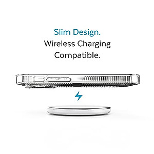 Speck for iPhone 14 Pro Max 6.7 Inch Model Case - Slim Hard Phone Case with Drop Protection, Scratch Resistant & Anti Yellowing Case with No Slip Gemshell Grip