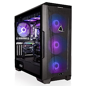CLX Set Gaming PC - Intel Core i9 13900KF 3.0GHz, GeForce RTX 4080, 1TB NVMe M.2 SSD, 4TB HDD, 32GB DDR5 RGB Memory, 360mm AIO, WiFi, Windows 11 Home, Black
