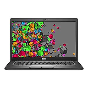 Dell Latitude 7490 14-inch Laptop, Intel Core i7 8650U 1.9Ghz, 8GB DDR4, 256GB M.2 NVMe PCIe SSD, FHD 1080p, Thunderbolt 3, HDMI, Webcam, Windows 10 Pro (Renewed)