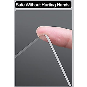 Bookend-Plastic Acrylic Bookends，Bookends，Book Ends for Shelves，Bookshelf Book Holder，Heavy Duty Book Ends (Transparent Book Ends)