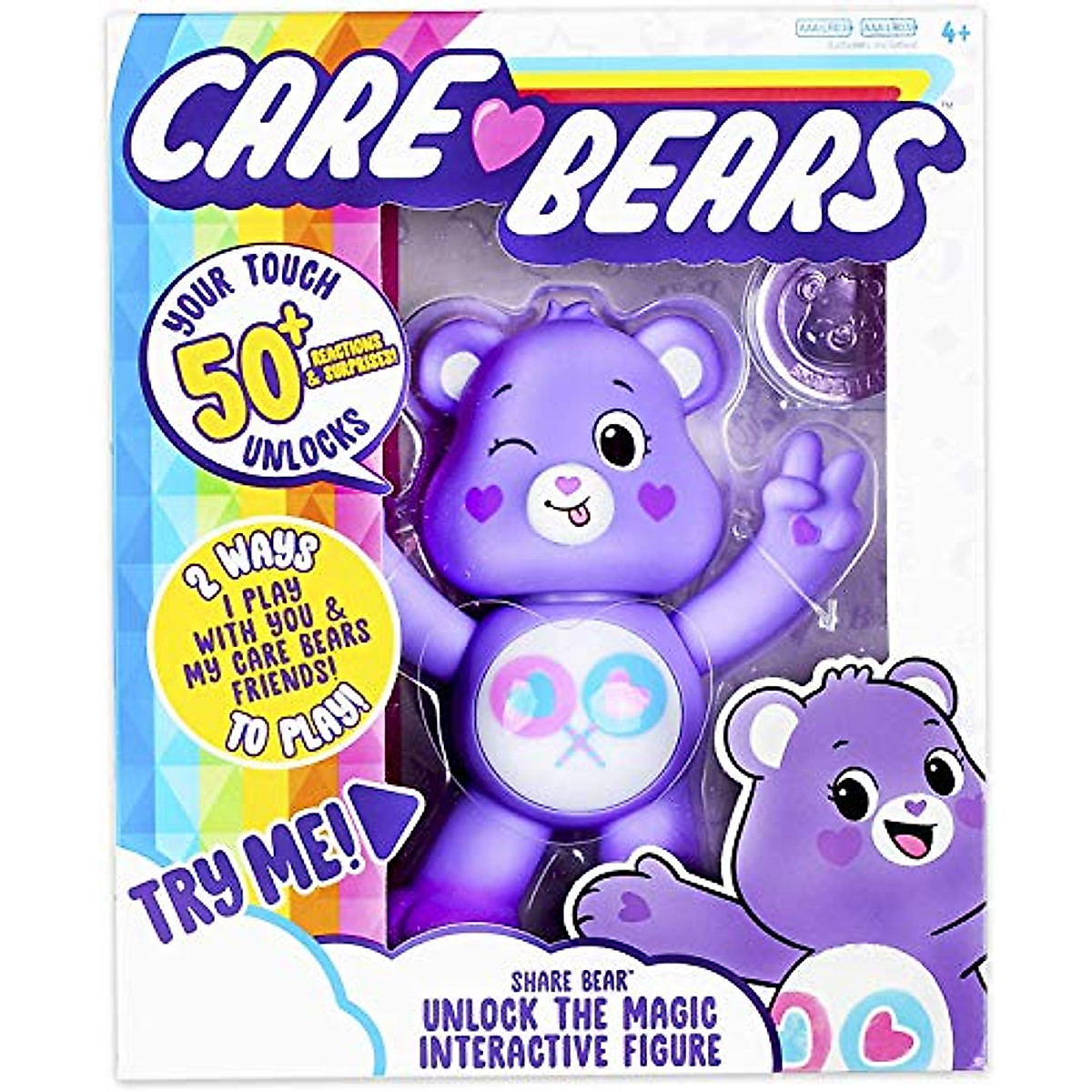 Care Bears Share Bear Interactive Collectible Figure