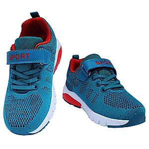 Caitin Kids Running Tennis Shoes Lightweight Casual Walking Sneakers for Toddler Little Big Boys and Girls