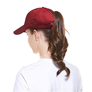 Custom Hats Add Your Text/Logo Womens Ponytail Messy Buns Mesh Trucker Baseball Caps