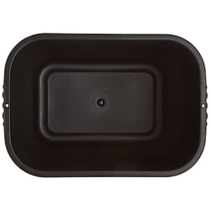 Sparco Rectangular 7 Gal. Black Wastebasket (SPR02160)