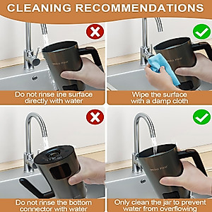 Electric Milk Frother,4-in-1 Milk Steamer 11.8oz/350ml,Stainless Steel Automatic Warm and Cold Milk Foamer Frother Maker for Coffee,Latte,Cappuccinos,Hot Chocolate