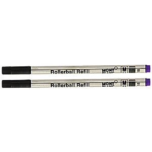 Mont Blanc Rollerball Refill, M 2X1, Amethyst Purple (106931)