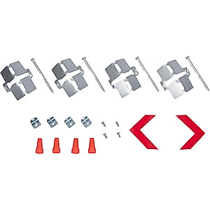 Morris Products LED Exit Sign – Recessed Mount Edge – Red on Clear Panel, Black Housing – Compact, Low-Profile Design – Single Sided Legend – Energy Efficient, High Output – 1 Count