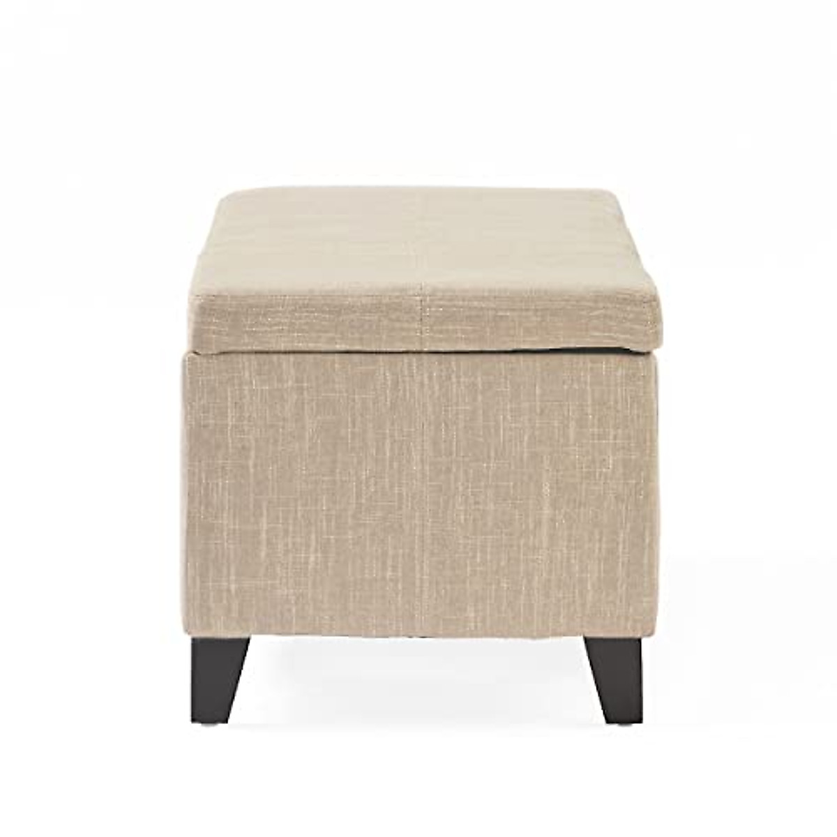 Christopher Knight Home Glouser Fabric Storage Ottoman, Sand