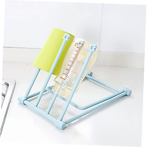 LIFKOME Hand Towel Holder Countertops Dishcloth Holder Kitchen Towel Stand Vanities Towel Holder Kitchen Dish Cloth Rack Countertops Towel Rack Cup Rack Foldable Hanger