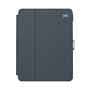 Speck iPad Pro 4th Generation Case - Hard Back Case for Apple iPad Pro 11-inch (2022) - Slim Multi Range Stand, Apple Pencil Holder, Drop Protection, Camera Shield - Balance Folio Almond Milk/Mocha