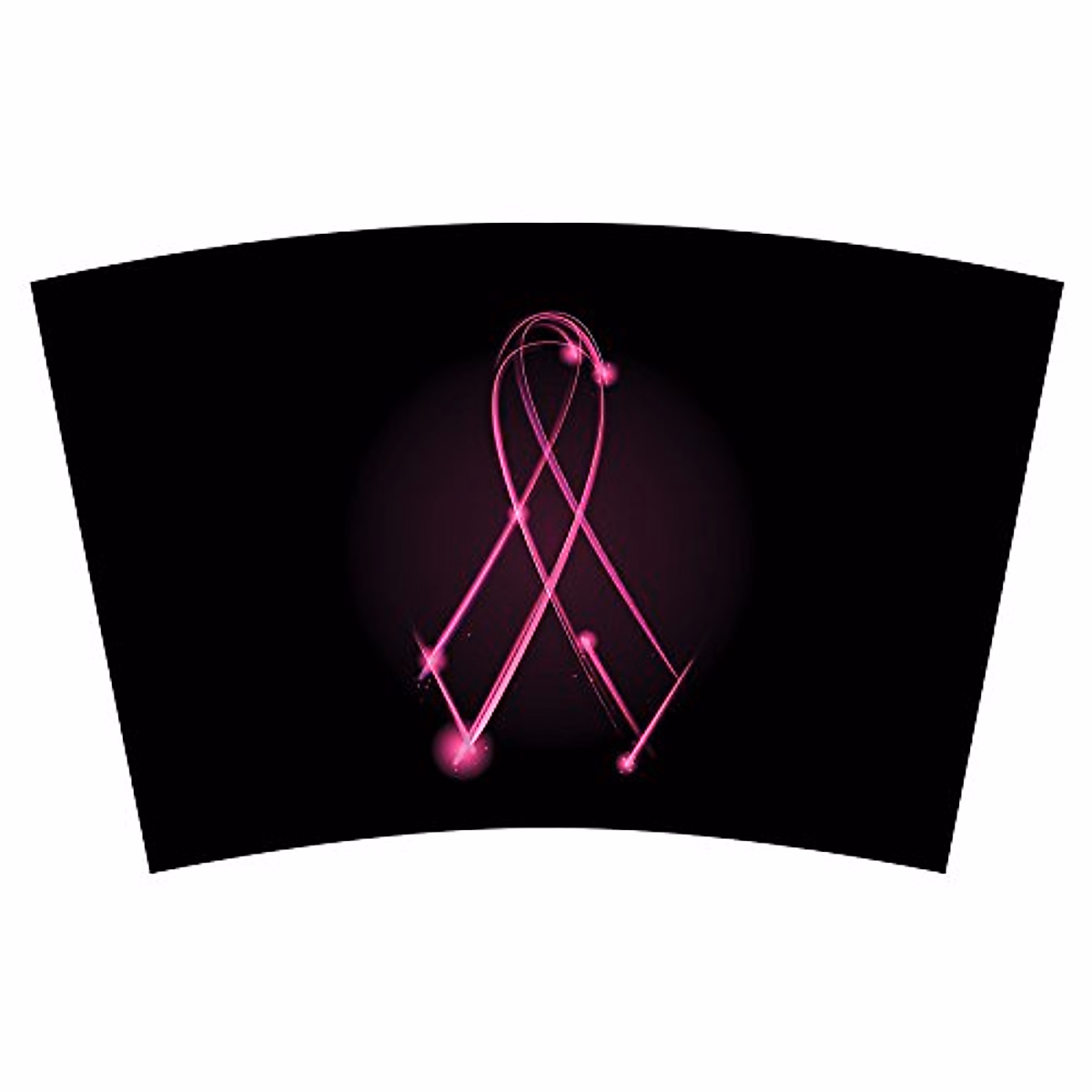 Mugzie 16 Ounce Travel Mug - Drink Cup with Removable Insulated Wetsuit Cover - Breast Cancer Awareness