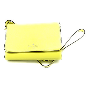 Kate Spade New York Braelynn Wallet on a String Crossbody (Limelight Yellow)