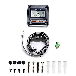 ACOPOWER Midas 40A MPPT Solar Charge Controller 100V PV Negative Ground with MT50 Remote Meter Solar Panel Controller Works with 12/24V Battery AGM and LiFePO4 Battery Charger(New Arrival 2020)