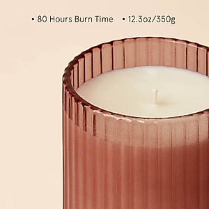 LA JOLIE MUSE Candles for Home Scented - Passionfruit Peony Scented Candle, Natural Soy Wax, 80 Hours Long Burning, Candles Gifts for Women, 12.3oz