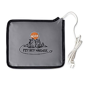 K&H Pet Products Pet Bed Warmer, Turn Any Cat or Dog Bed Into a Heated Cat or Dog Bed, Waterproof Heated Pad to Insert Inside Indoor Cat and Dog Beds - Gray Small, 100538772