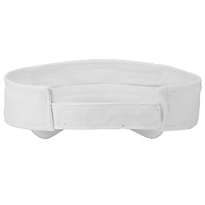 3 Pcs Sun Visor for Women Men Outdoor Sport Golf Tennis Softball, Adjustable Visors Hats 1600-3PC White