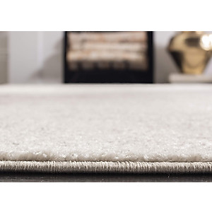 SAFAVIEH Adirondack Collection X-Large Area Rug - 11' x 15', Ivory & Silver, Oriental Distressed Design, Non-Shedding & Easy Care, Ideal for High Traffic Areas in Living Room, Bedroom (ADR109C)