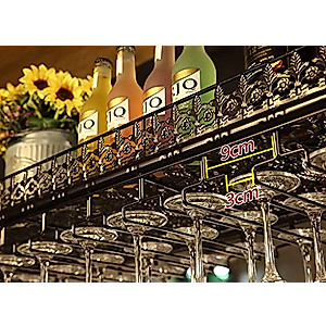 Wine Racks Metal Creative Home Bar 、 Wine Rack Hanging Glass Holder、Wine Glass Rack, Shelf Wine Glass Holder,Wine Glass Rack, Wine Glass Rack, Champagne Glass Rack,Glassware Rack