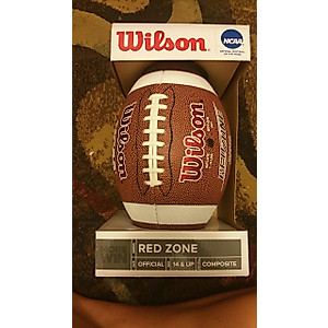 Wilson NCAA Red Zone Series Composite Leather Official Size Football | WTF1570ID