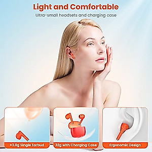 Wireless Earbuds for Samsung S23 S22 A14 COOYA Bluetooth 5.3 Headphones Dual Mic 13mm Dynamic Drivers 36H Playtime Gaming Headsets Stereo ENC Earphones for iPhone 14 Pro Max 13 12 Pixel 7 6 OnePlus 10