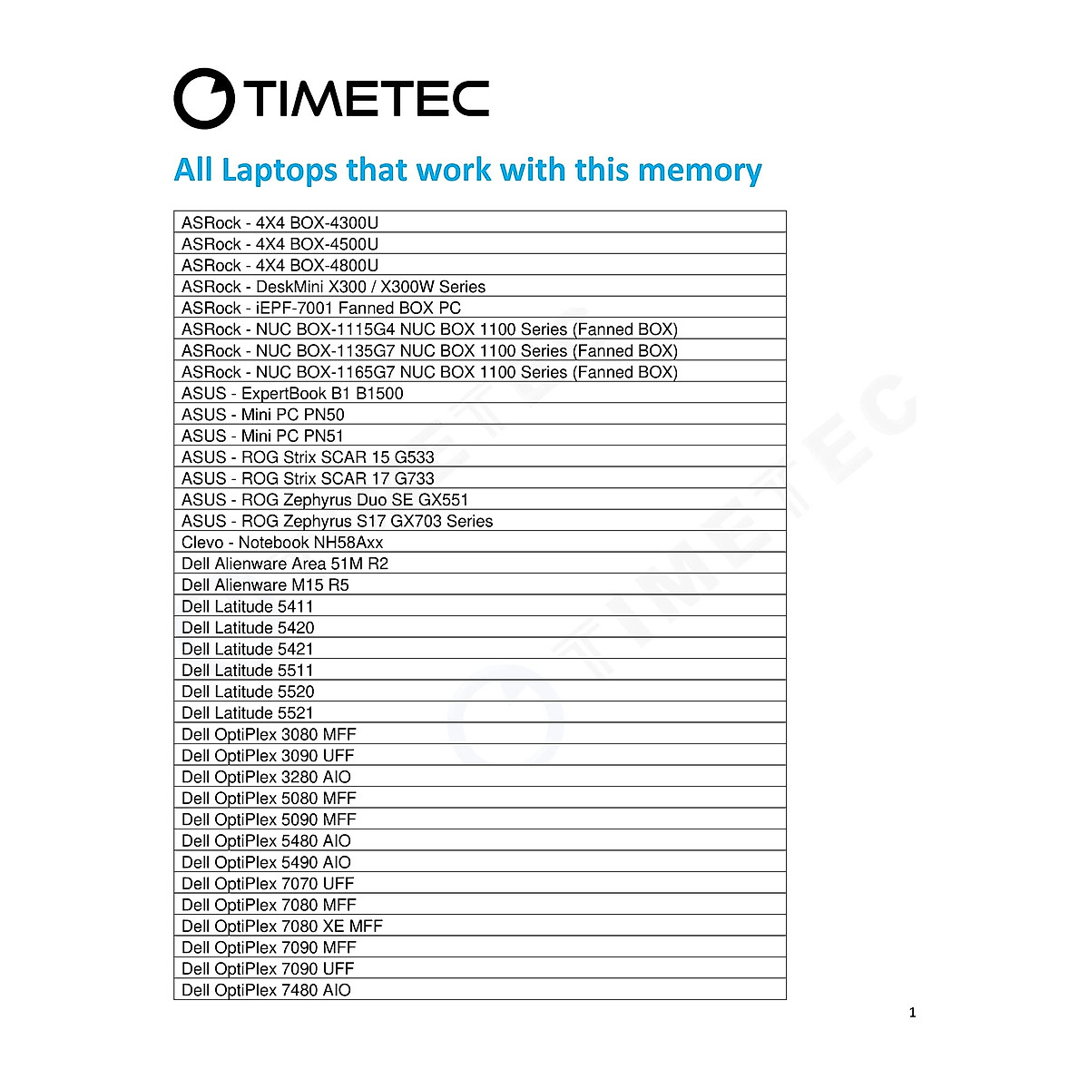 Timetec 64GB KIT(2x32GB) DDR4 3200MHz PC4-25600 Non-ECC Unbuffered 1.2V CL22 2Rx8 Dual Rank 260 Pin SODIMM Compatible with AMD and Intel Gaming Laptop Notebook PC Computer Memory RAM Module Upgrade