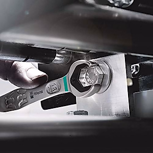 Wera 05020013001 6000 Joker , 1 Set of ratcheting Combination Wrenches, 11 Pieces