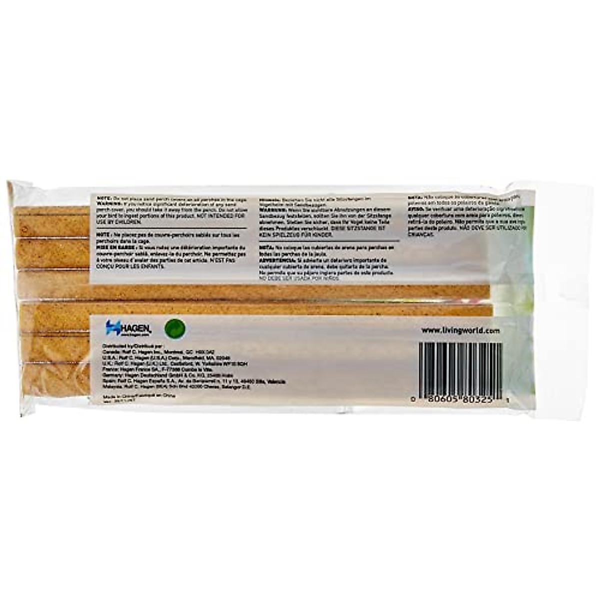 Living World Sanded Perch Refill, 6-Pack