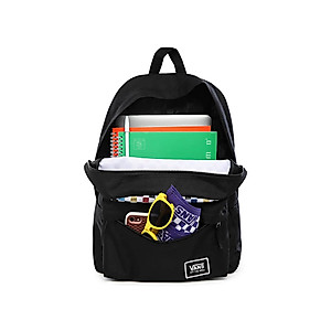 Vans Backpack, Black, One Size