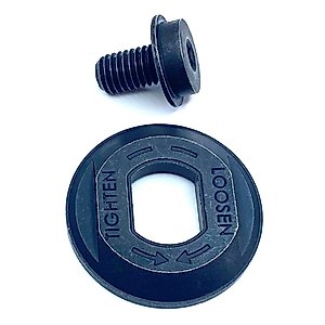 TTocenb N621119 Steel Outer Clamp Washer 648697-00 DCS372 Blade Bolt FITS DCS390 DCS391 DCS392 DC310 DCS373 Circular Saw DC310K DC390B DCS393 New Compatible Replacement For DeWalt Part Assembly
