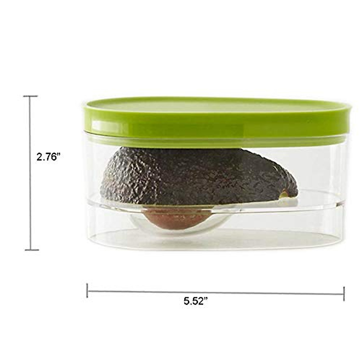 1PC Avocado Saver Holder Food Crisper Storage Box Fruit Keeper Vegetable Container Keep Fresh Kitchen Accessories-to Keep Avocados Fresh for Days