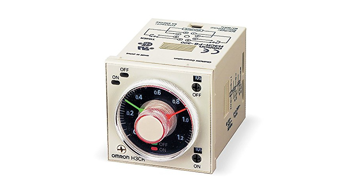 Omron Time Delay Relay 120VAC 5A DPDT | Precise Timing & Control