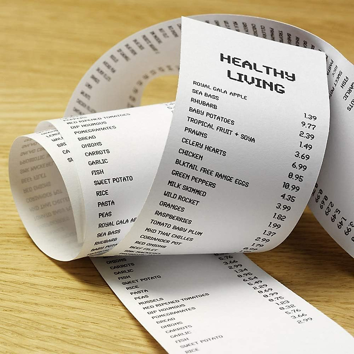 Thermal Paper 2 1/4 inch x 50 feet, Cash Register POS Receipt Paper for Credit Card Machine (50 Rolls)